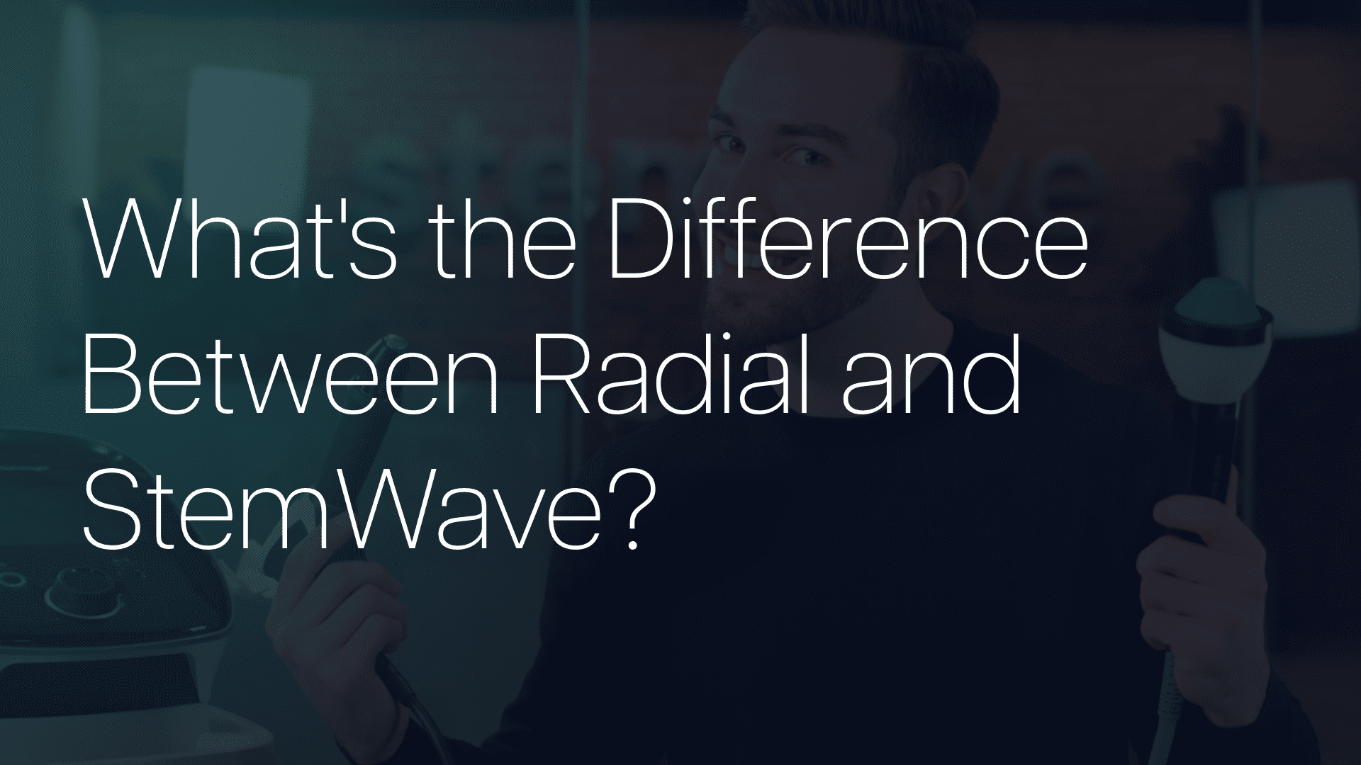 Non-Invasive Acoustic Wave Therapy Machine | StemWave