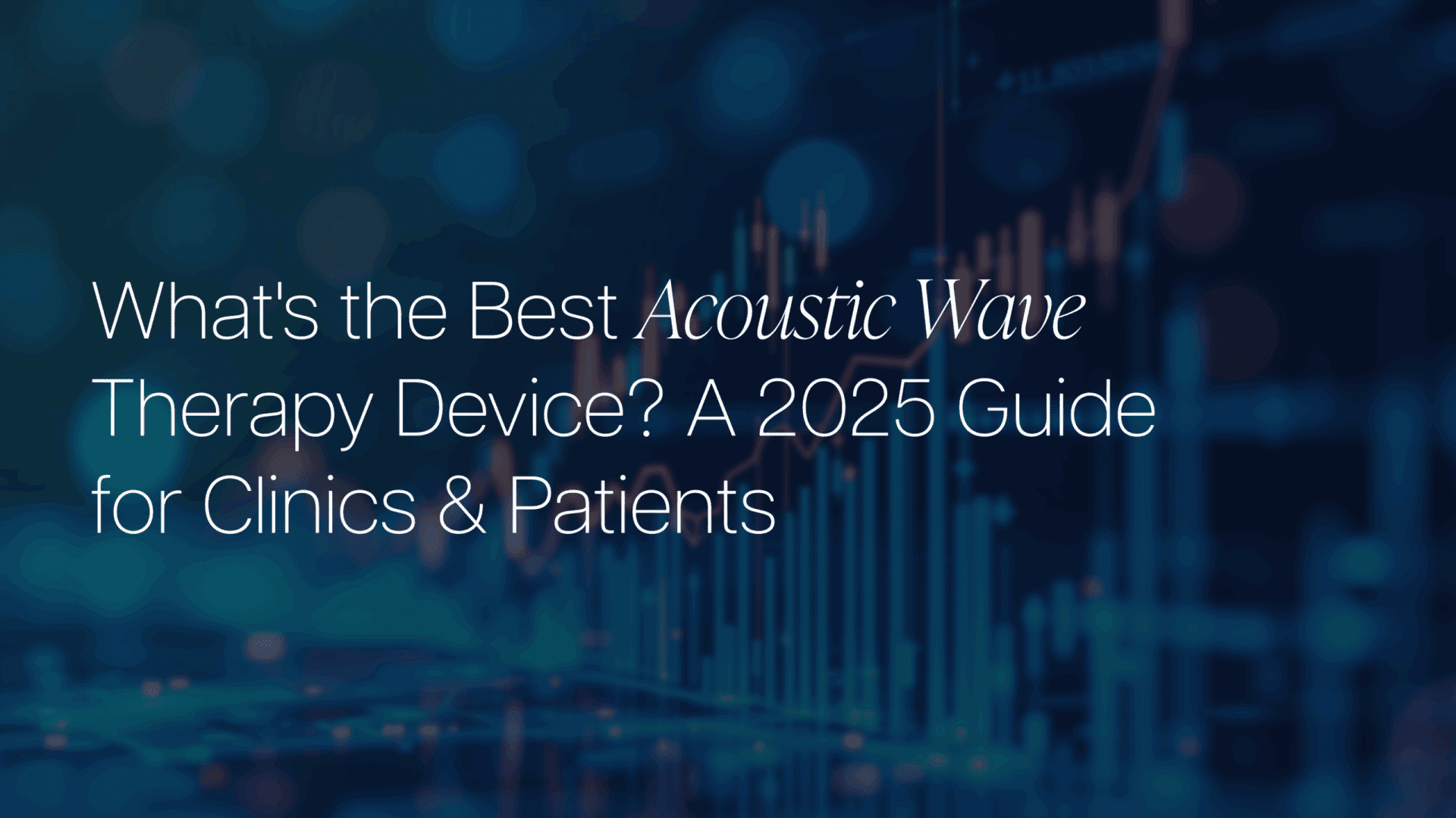 Non-Invasive Acoustic Wave Therapy Machine | StemWave